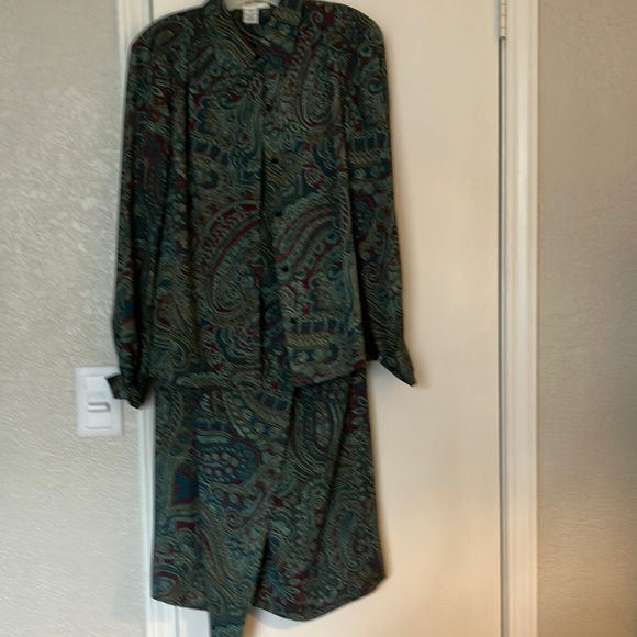 Judith Hart Collections | Skirts | Paisley Jacket And Long Skirt By ...